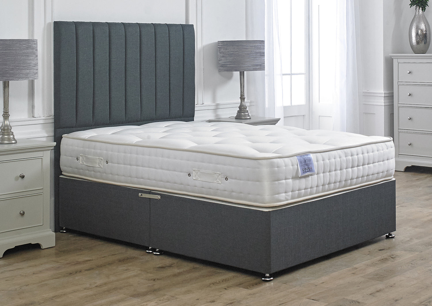 Luxury Hotel Contract 3000 Pocket Sprung Intelligent Memory Divan Bed
