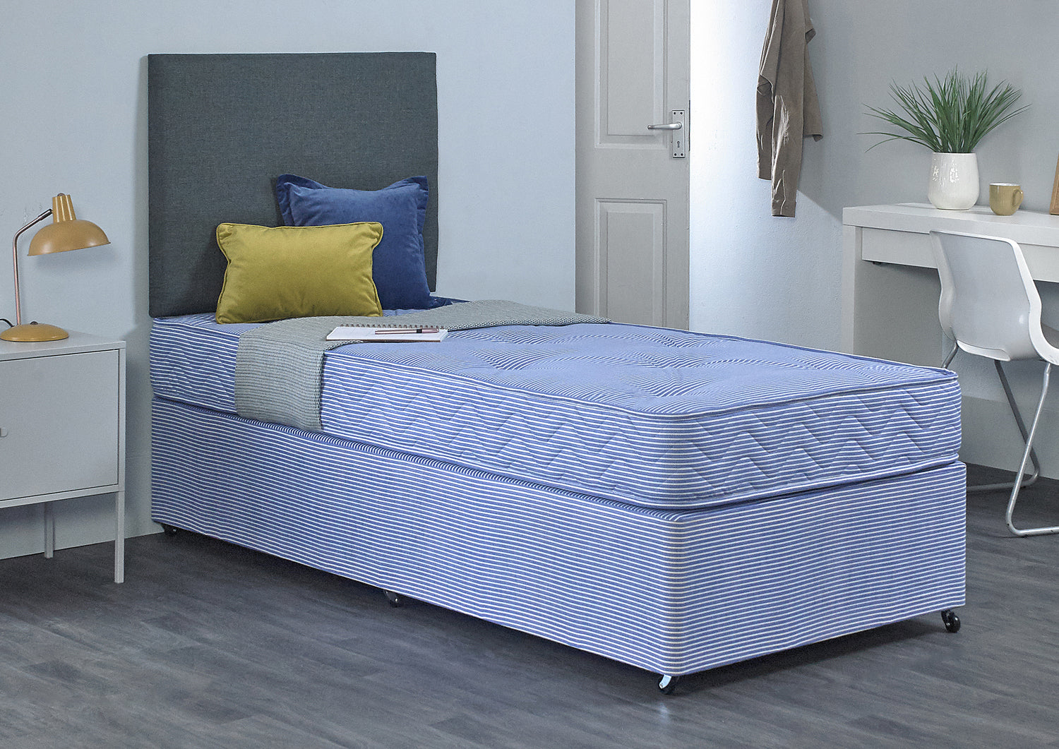 Warren Contract Divan Set With Coil Sprung Tufted Mattress